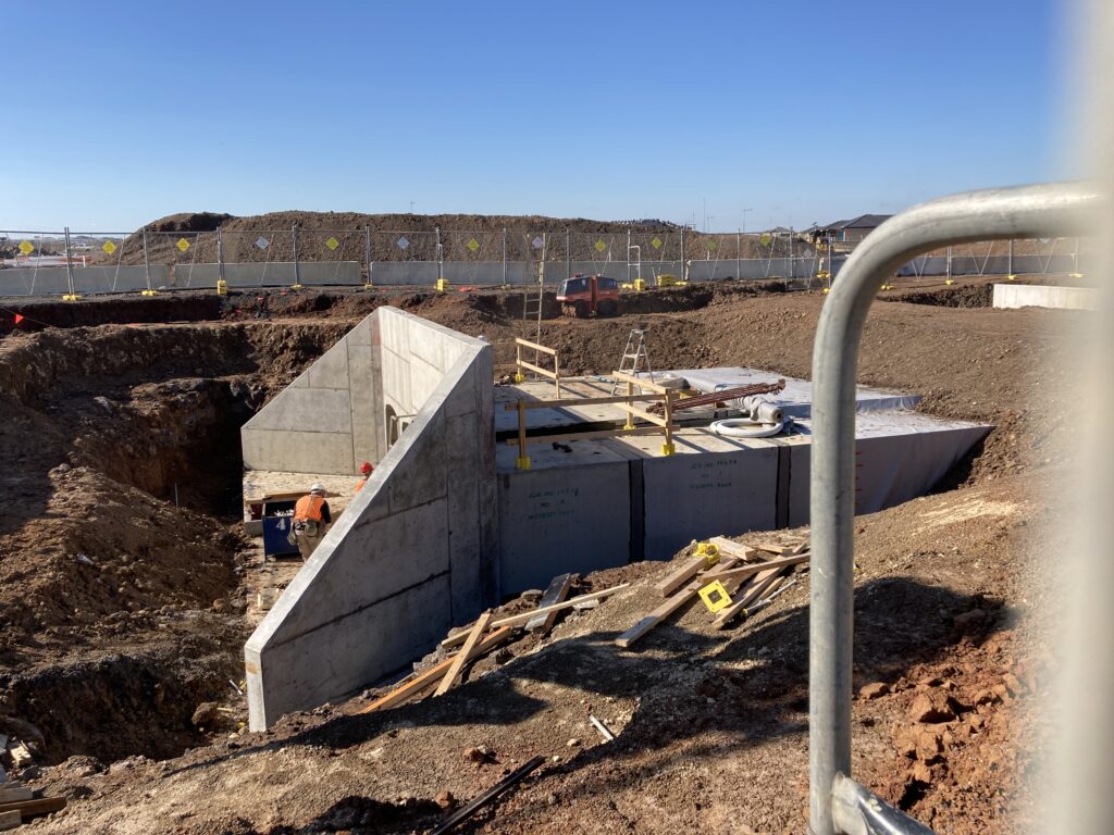 Reunion Parade Culvert Construction Update - Marigold by Growland