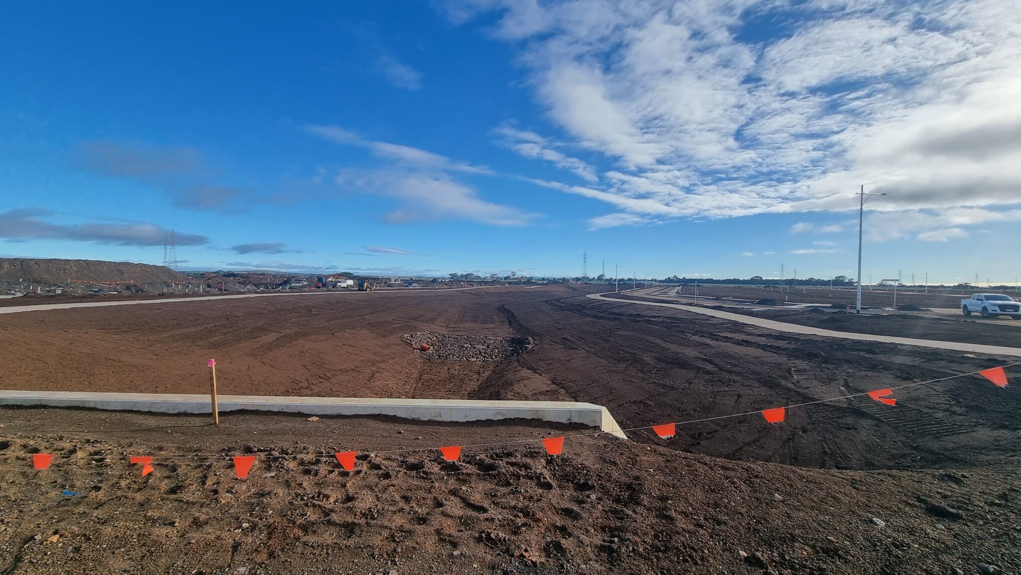Reunion Parade Culvert Earthworks Complete! - Marigold by Growland